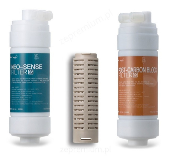 3 filtry Edel Wasser - Zestaw podstawowy